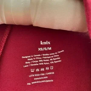 knix | Intimates & Sleepwear | Knix Scarlet Red Oxblood Dark Cherry ...